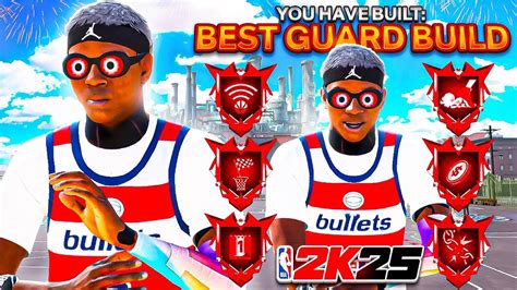 Best Game Breaking Guard Build In Nba 2k25🔥a Bp Build With A 99 3pt Best Build 2k25 Youtube