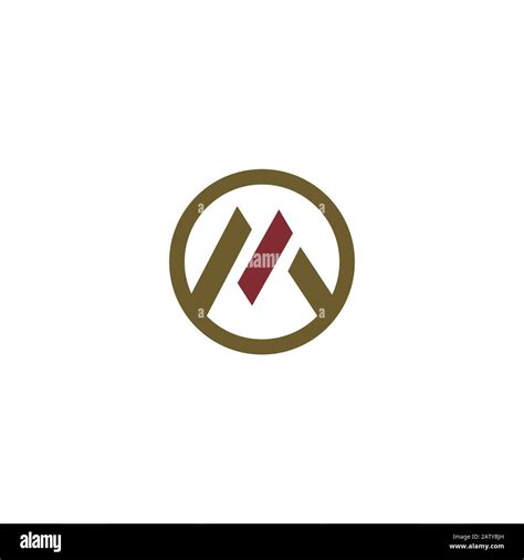 Initial Letter M Logo Design Template Stock Vector Image Art Alamy