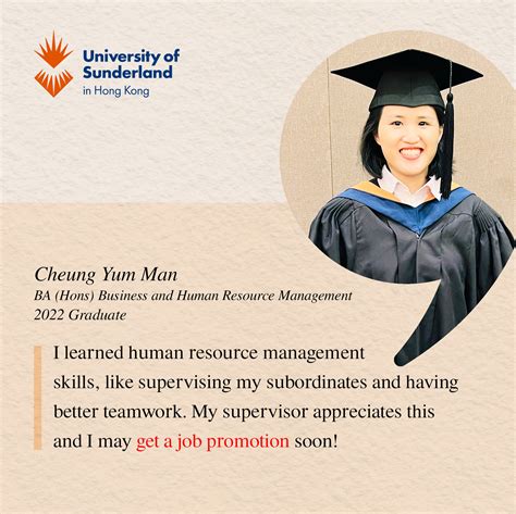 Uoshk畢業生分享🧑‍🎓 University Of Sunderland In Hong Kong