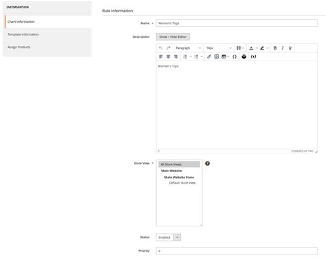 user guide magento 2 size chart extension