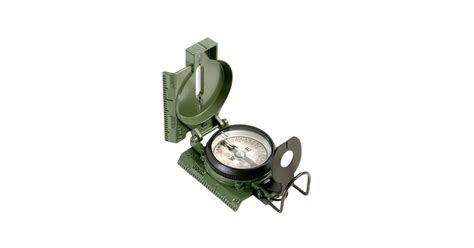 Protractor And Compass Set Cammenga Us Military Tritium Lensatic