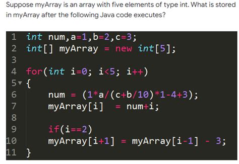Solved Suppose Myarray Is An Array With Five Elements Of