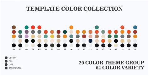 Premium Vector Trend Color Palette Blend 2023 20 Vector Color Palette Groups With 62 Color