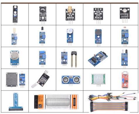 سعر ومواصفات 24 In 1 Sensor Kit For Arduino Raspberry Pi