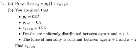 Solved A Prove That Ex Px Ex B You Are Given That Chegg Com