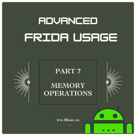 Advanced Frida Series Mobile 8ksec