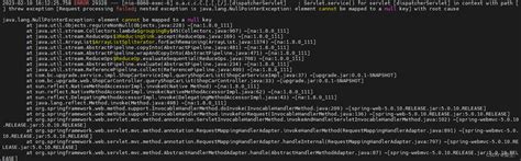 Element Cannot Be Mapped To A Null Key With Root Causeelement Cannot Be A Null Key Csdn博客