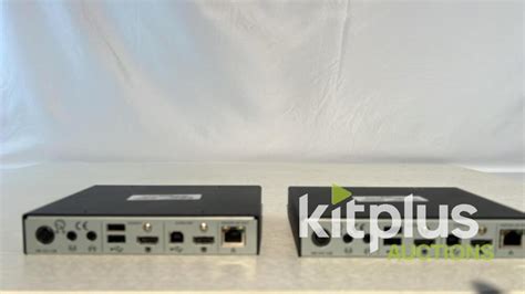 Qty 2 Adder Ipeps Plus Standalone Kvm Over Ip Unit Digital Video And Usb For Remote Vnc Access