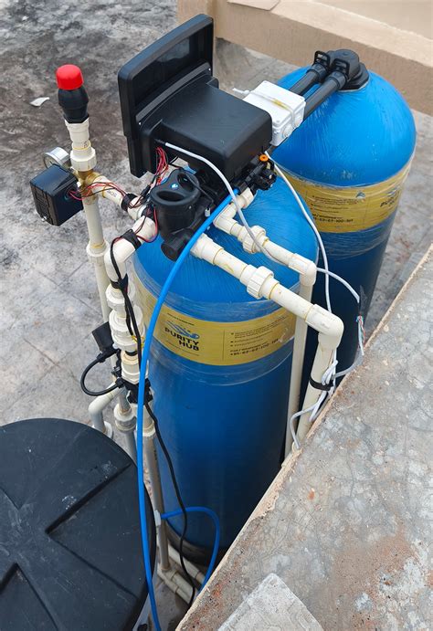 Fully Automatic Hybrid Carbon And Sand Filter With Water Softener Hybrid I LPH