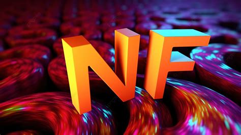 3d 렌더링 된 Nft 단어로 추상적 인 배경 분산 금융 토큰 암호 배경 일러스트 및 사진 무료 다운로드 Pngtree
