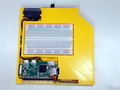 Raspberry Pi Zero W In Thinkpad Cd Rom Form Factor Hackaday