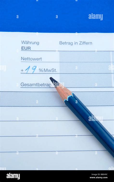 Vat Receipt Hi Res Stock Photography And Images Alamy