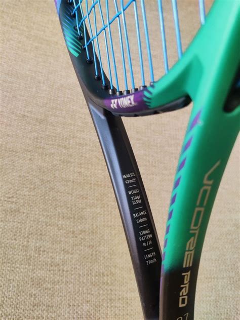 Yonex Vcore Pro 97 2022 Sports Equipment Sports And Games Racket