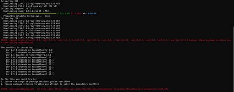 Conflicting Dependencies · Issue 234 · Idealoimage Super Resolution · Github