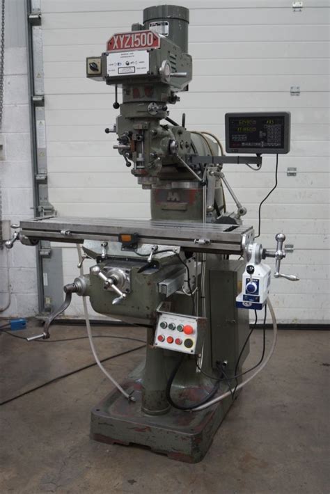Xyz 1500 Milling Machine Digital Readout System Gtprecision