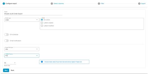 shopify to excel order export firebear