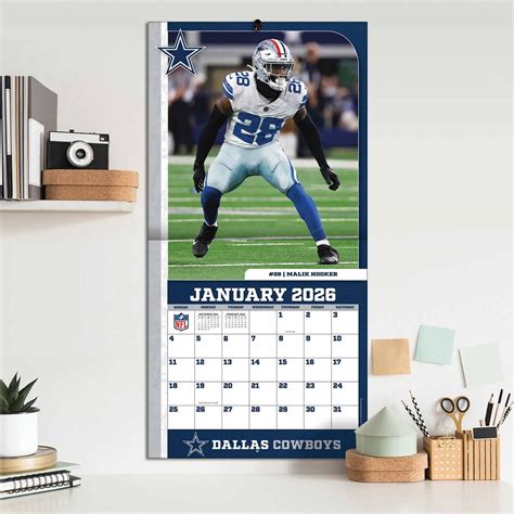 Dallas Cowboys Nfl Calendar 2026