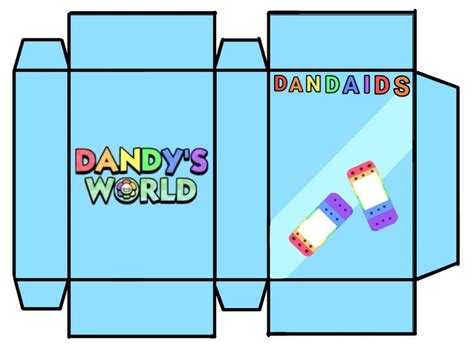 Dandys World Medkit Papercraft Template Paper Crafts Paper Dolls Dandy