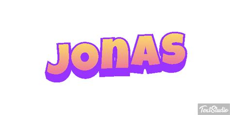 Jonas Name Animated  Logo Designs