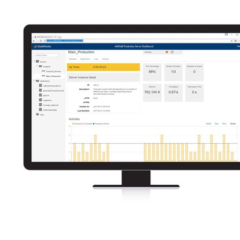 数据库软件 Matlab Production Server™ The Mathworks 服务器 基于网络