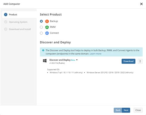How To Get Started With MSP Managed Backup