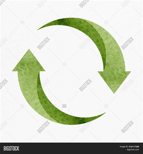 Green Recycling Symbol Image Photo Free Trial Bigstock