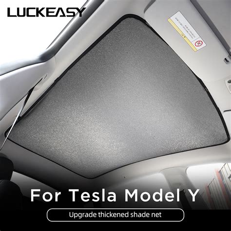 자동차 차양 네트테슬라 모델 용 선 유리 자외선 차단 천인테리어 액세서리 티몬