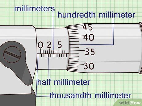 Ways To Use And Read An Outside Micrometer WikiHow