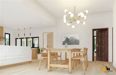 บ้านชั้นเดียวสไตล์นอร์ดิก หลังคาทรงสูง โทนสีดำ Sarakaset Com