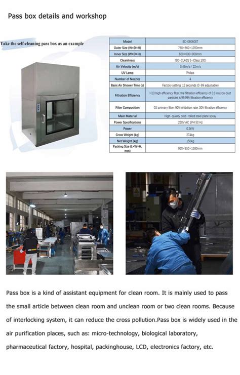 Dynamic Pass Box 300W 50Hz D Flange Wall Mounted Installation