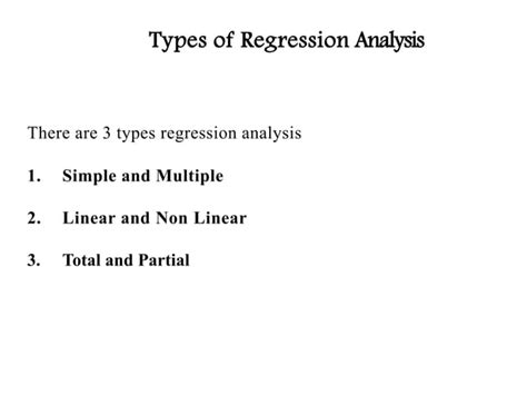 Regression Analysis Pptx Physics Science