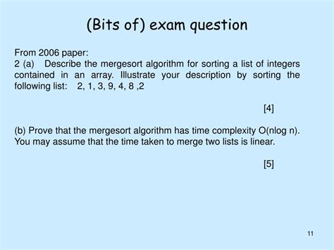 Ppt Chapter 9 Fast Sorting Algorithms Powerpoint Presentation Free