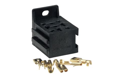 Electrical Relay Connector Suit 4 And 5 Square Pin Relays With 6 3mm X 0