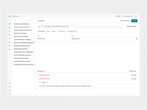 Api Endpoint Visual Editor By Aakash Shrivastava On Dribbble