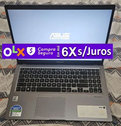 Notebook Asus Core i3 4GB Ram SSD 128GB Tela 15 6 Novíss NF Gar Troco Notebooks Boa