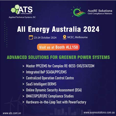 Cùng Ats Đếm Ngược 01 Tuần Tới Triển Lãm Năng Lượng Sạch Quy Mô Lớn