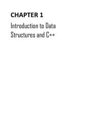 Data Structures And Algorithm Pdf Chapter Introduction To Data Structures And C Lesson
