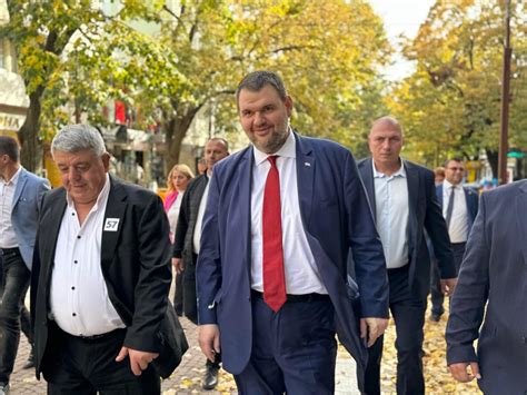 Делян Пеевски съпредседател на ПГ на ДПС от Търговище Очаквам пълна мобилизация на изборите в