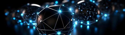 Futuristic Interconnected Global Digital Network Transformation Representing Technological