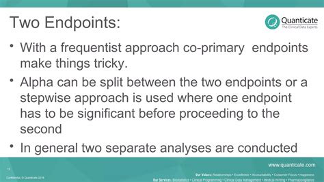 Bayesian Analysis Example Multiple Endpoints Ppt