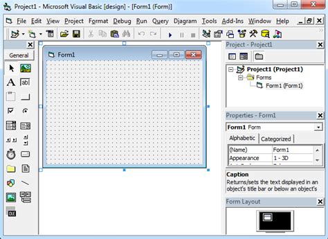 Cara Membuat Project Baru VB 6 0 Tutorial VB