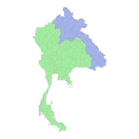 Thailand Political Map