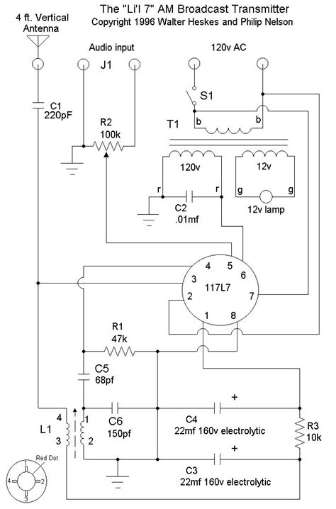 Build An Am Radio Transmitter Transmitter Electronic Schematics Radio