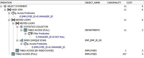 Oracle Sqldeveloper Different Explain Plans In Sql Developer Vs