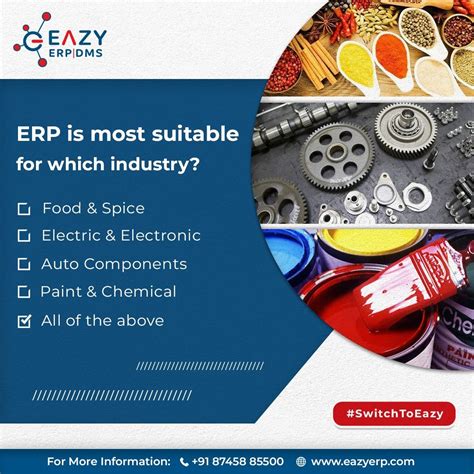 Eazy Erp Technologies Pvt Ltd On Linkedin Which Industry Do You Think Is An Erp Most Suitable