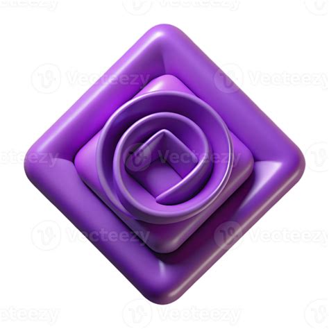 Unparalleled Renaissance Geometric Purple Squares Forming A Spiral Crisp Edges Minimal Design