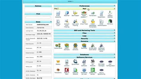 Introduction To The C Panel Cpanel Web Design Tutorials Web Design
