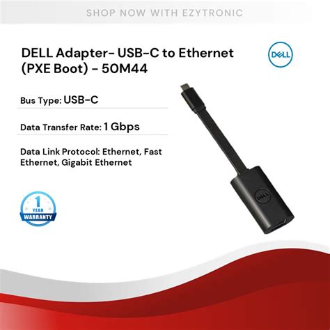 Dell Adapter Usb C To Ethernet Pxe Boot Shopee Malaysia