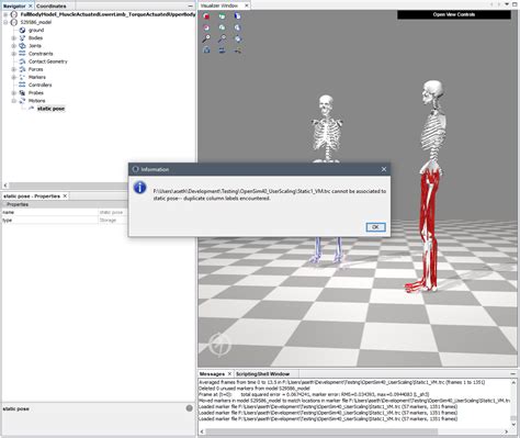 Marker Data Error About Duplicate Column Labels When There Are No