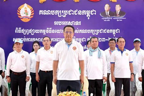 ឯកឧត្តម ប៉ាន សូរស័ក្តិ ប្រធានក្រុមការងារគណបក្សចុះមូលដ្ឋានស្រុកព្រៃឈរ និងស្រុកបាធាយ